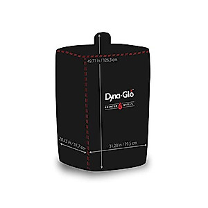 Dyna-Glo DG1235GSC Premium Wide Body Vertical Smoker Grill Cover, Black
