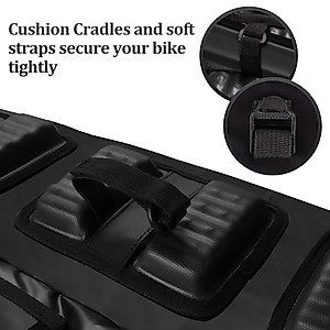 LEETPIC Tailgate Bike Pads for Pickup Truck Tailgate with Secure Bike Frame Straps, Tailgate Protection Pad for Bike and Truck (Classic)