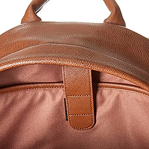 Ted Baker London ESENTLE Striped PU Backpack, tan