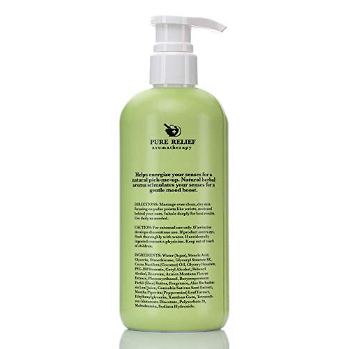 Pure Relief Eucalyptus Body Lotion Herbal Skin Care Stress Relief Lotion For Women | Calming Arnica, Coconut Oil, & Mint Lotion | Aromatherapy Dry Skin Moisturizer & Arnica Bruise Body Cream,16 Oz