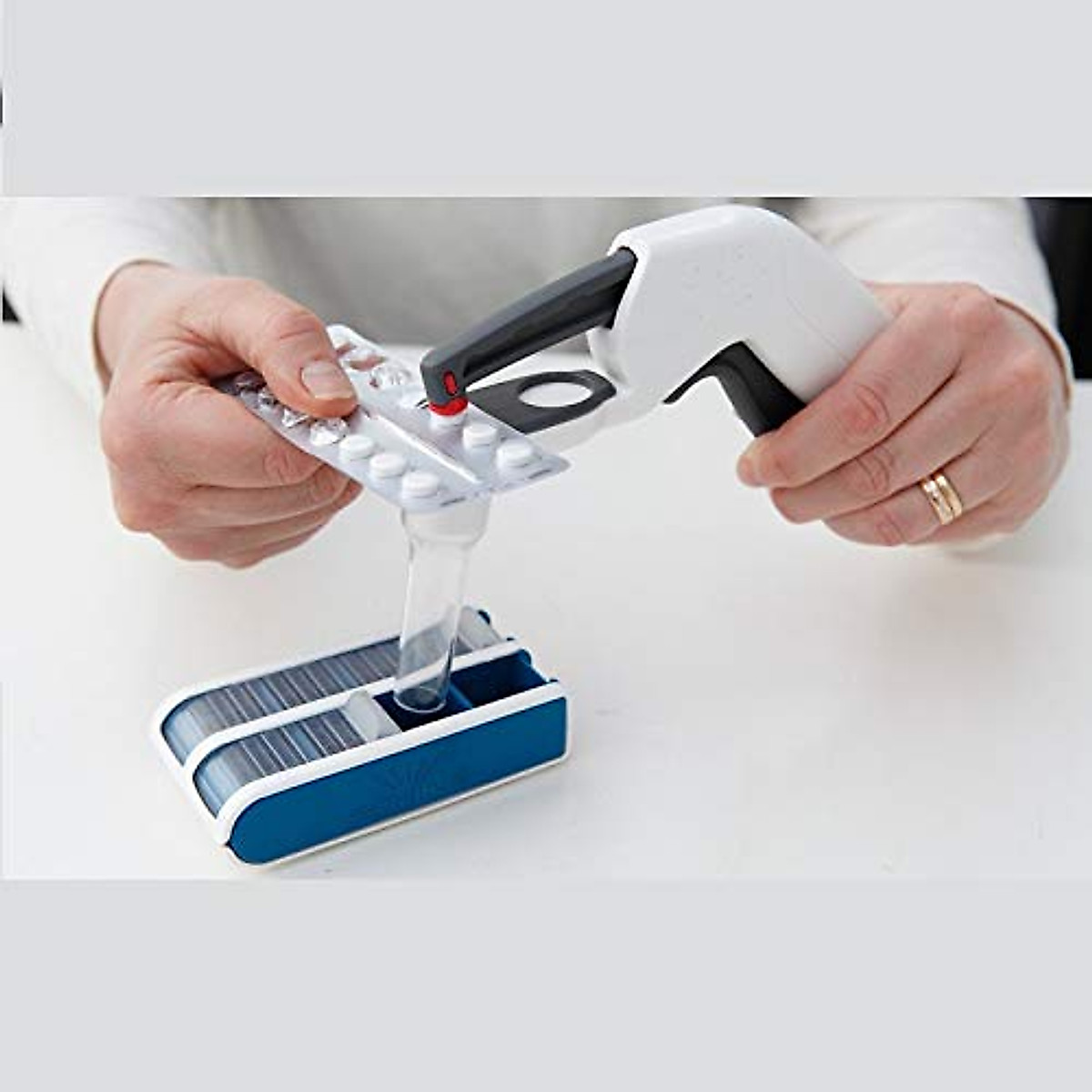 Pill Popper for Blister Packs: an aid to Push Tablets Easily & Quickly from Blister Packs