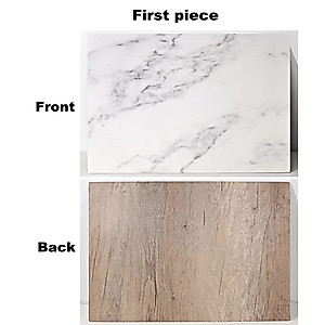 32x24in Photo Backdrop Boards for Flat Lay or Product Photography Background,Double-Sided Waterproof Food Photography Backdrop for Bloggers,Photographer and Online Seller