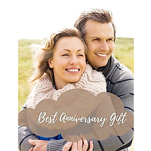 InnoBeta 5th Marriage Gifts, 5 Year, Valentine's Day Gifts 5th Wedding Anniversary Blanket for Her, Him, Wife, Husband (50"x65")