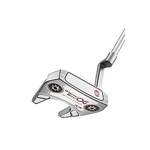 Odyssey Right Hand Putter White HOT OG #7 Crank Hosel (Mallet Type, 34 Inches, Steel) Men's