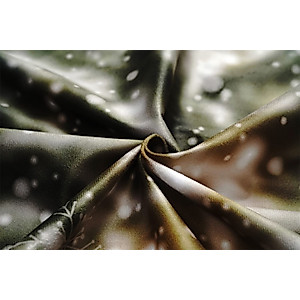 Kate 7×5ft Bokeh Snow Christmas Tree Photo Backdrop Xmas Glitter Street Lamp Snowfield Photography Background for Christmas Winter Photo Studio Props