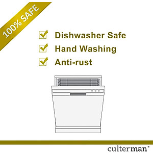 Black Serving utensils set. Stainless Steel Hostess Flatware Sets 7-Piece Includes Silverware Large Salad Serving Spoons, Forks & Slotted Spoons,sugar spoons,butter knife.Dishwasher Safe