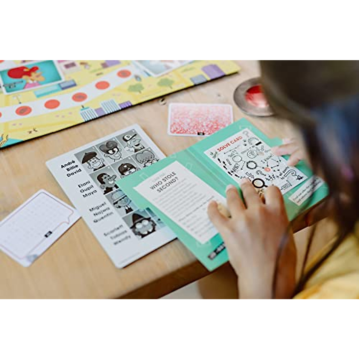 Buffalo Games - Junior Detective - Family Game Night Mystery - Multiple Case Files for Varied Playthroughs - Ages 8 and Up