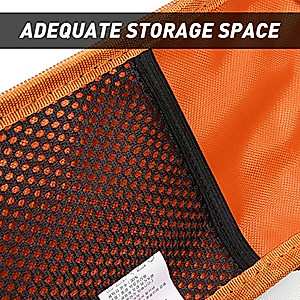 Cabilock Utensil Bag Silverware Case Travel Cookware Kit Storage Bag Tableware Fork Spoon Chopsticks Organizer for Backpacking Picnic BBQ Camping Hiking Travel