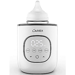 Bottle Warmer, Fast Baby Bottle Warmer for Breastmilk and Formula, with Timer and Accurate Temp Control, 8-in-1 Baby Milk Warmer BPA Free with Digital Display, Bottle Warmers for All Bottles