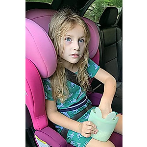 Reusable Snack Bag for Kids. Easy, Quick, Fun Snacks on the Go. Food Grade Silicone, Dishwasher-Safe, Eco-Friendly, Non-Toxic, Strong Seal. Great for Travel, School or Home.  (Semi-Transparent Green)