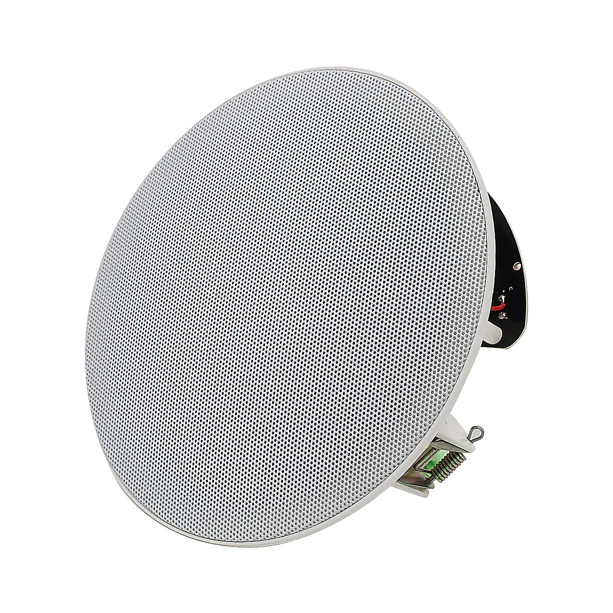 Herdio 6.5” Flush Mount in-Ceiling Speakers Passive Speaker System 150 Watts Perfect for Humid Indoor Outdoor, Kitchen,Bedroom,Bathroom,Covered Porches(Single)