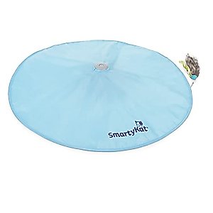 SmartyKat Hot Pursuit Electronic Concealed Motion Cat Toy, Battery Powered - Blue, One Size