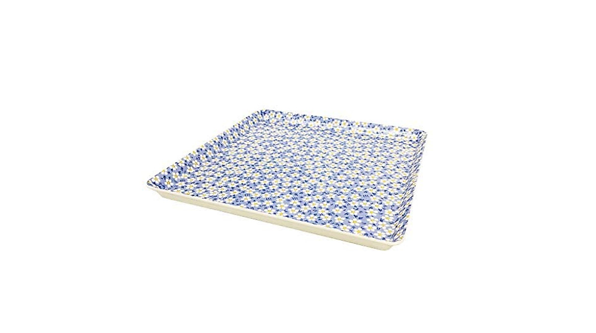 Floral Melamine Serving Tray Set - Perfect for Any Occasion