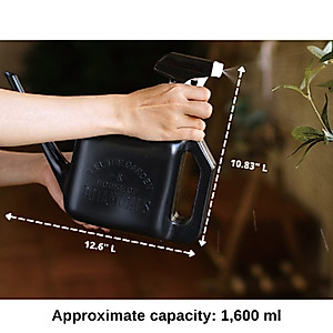 Time Concept Garden Spray Bottle - Purple - Watering Pot and Sprinkler, Multipurpose Plant Mister