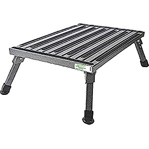 Safety Step XL-08C-G Granite X-Large Folding Recreational Step Stool