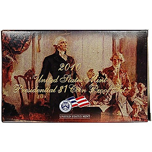 2010 S US Mint Presidential $1 Coin Proof Set OGP Proof