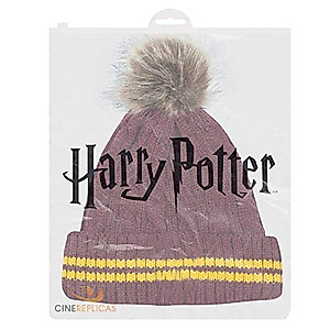 Cinereplicas - Harry Potter - Pom Pom Beanie - Officially licensed - Gryffindor - Red & Yellow