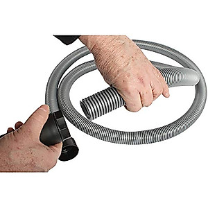 Cen-Tec Systems 95292 Home and Shop Vacuum Expanded Multi-Brand Power Tool Dust Collection Adapter Set and Full Attachment Kit, 30 Ft. Hose, Black