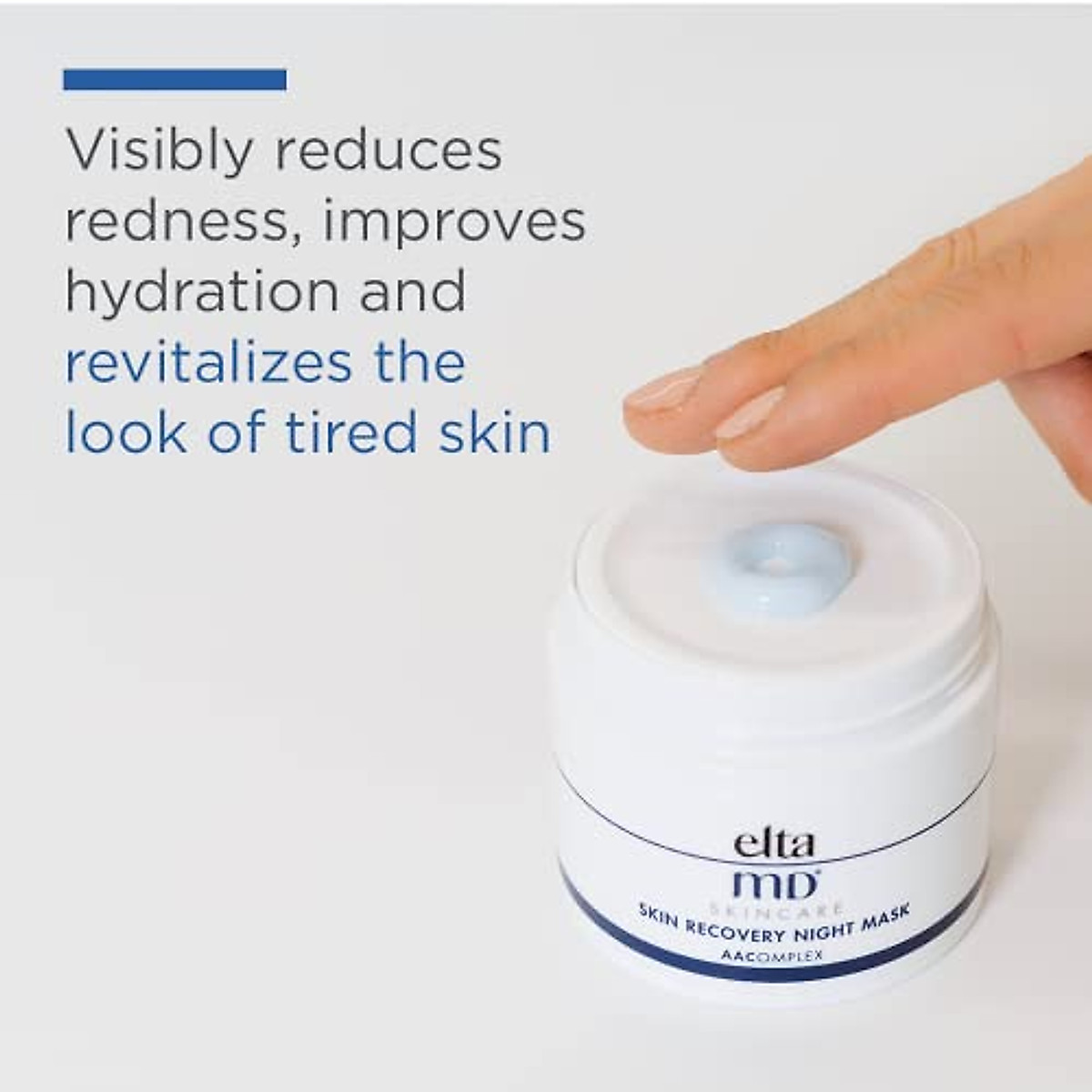 EltaMD Skin Recovery Night Face Mask for Sensitive Skin, Helps Tired Skin, 1.7 oz