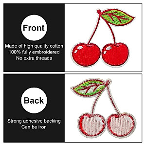 AXEN 60PCS Embroidered Iron On Patches DIY Accessories, Random Assorted Decorative Patches , Cute Sewing Applique for Jackets, Hats, Backpacks, Jeans, 60 Pieces Package