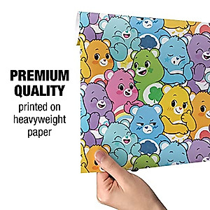 GRAPHICS & MORE Care Bears: Unlock the Magic Very Many Bears Gift Wrap Wrapping Paper Rolls