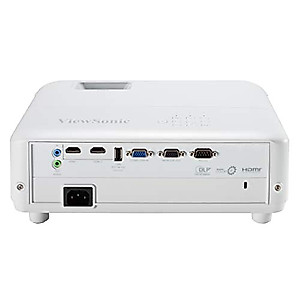 ViewSonic PX701HD 1080p Projector, 3500 Lumens, SuperColor, Vertical Lens Shift, Dual HDMI, Enjoy Sports and Netflix Streaming with Dongle