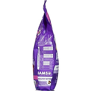 IAMS PROACTIVE HEALTH Healthy Kitten Dry Cat Food with Chicken Cat Kibble, 3.5 lb. Bag
