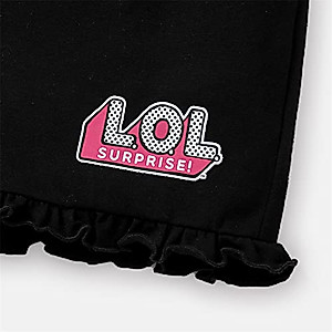 L.O.L. Surprise! Kid Girl 2pcs Tee and Print Shorts Set Pink Kids: 6-7 Years