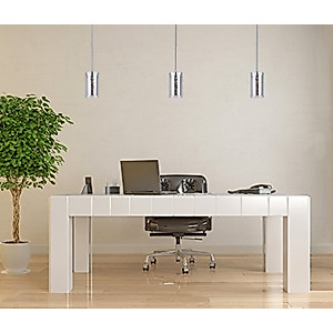 Canarm IST184B01CH10 Rohe 1-Light Pendant, Chrome