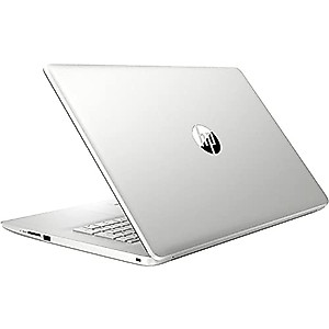 HP 17.3 Full HD (1920 x 1080) Laptop, Intel Core i5-1135G7, 8GB RAM, 256GB SSD, Windows 10 Home, Natural Silver (17-by4633dx) (Renewed)