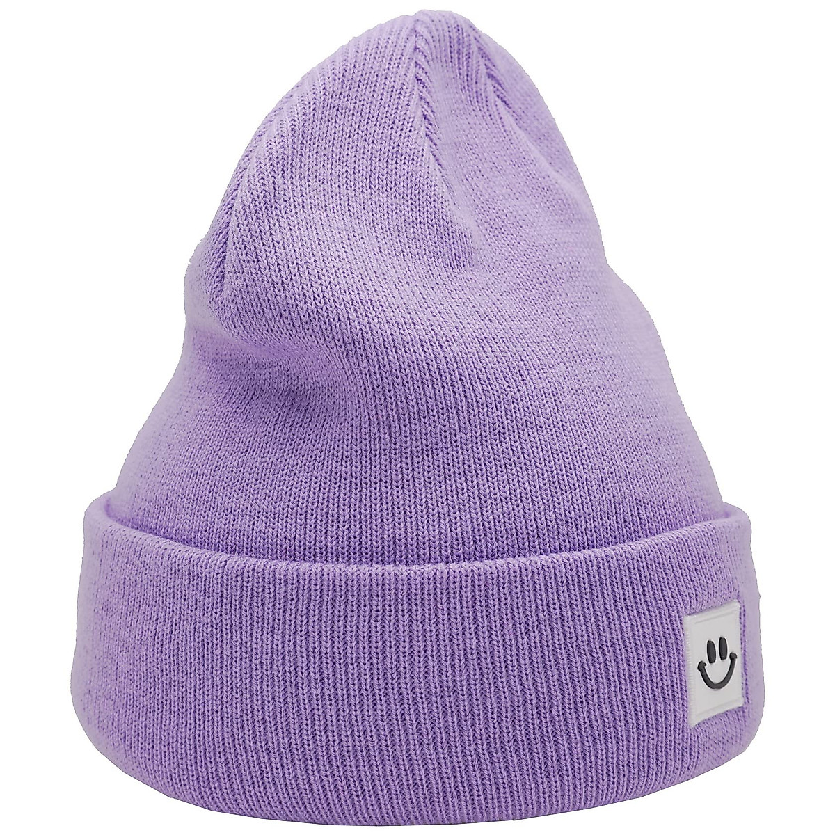 55cube Light Purple Beanie Hat