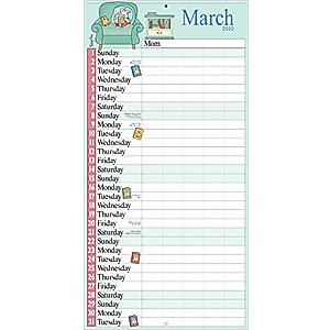 Mom's Family Wall Calendar 2020