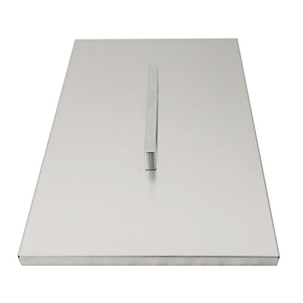 SUNSTONE B-IC14 Over/Under Height Single Basin Insulated Wall Ice Chest with Cover, 14" x 12", Stainless Steel