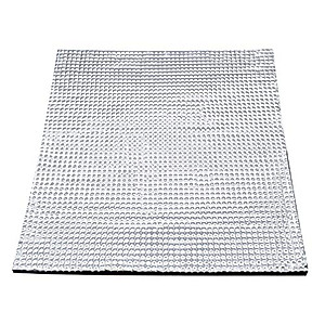 balacoo Reptile Heat Pad Small Animal Warm Pad Parrot Mat Mini Pet Pad Winter Insulation Thermal Pad Outdoor Heated Pad Small Pet Cage Liner for Rabbit Hedgehog 42x28cm Silver Terrarium Heating Pad