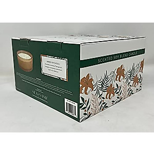 Sea & Sand 40oz Molded Glass Candle (Amber Patchouli)