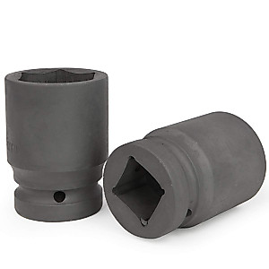 Stark USA 1" Air Impact Wrench Gun Long Shank Pneumatic Truck Mechanics Socket 38mm & 41mm Set Heavy Duty Truck Trailer Case