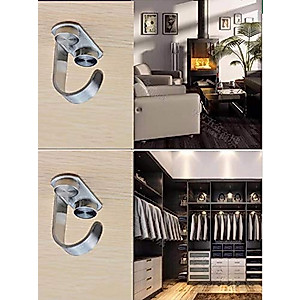 Hanging Hooks Ceiling6Pack,Stainless Steel 304 Hooks Heavy Duty ,Hooks Mounted for Hanging Coats,Towels