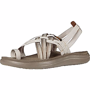 Teva Women's Voya Strappy Sandal, Antiguous Birch, 11