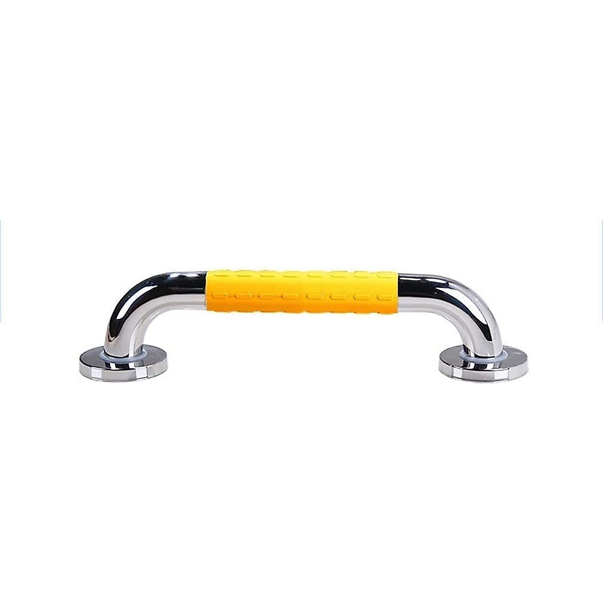 QLDFX Stair Handrail Bathroom Grab Bar Bathroom Grab Bar Rail Stainless Steel Bathroom Handle Safe Auxiliary Handle for Kitchen Bedroom Bathtub Shower and Steps Corridor Support Rod (Yellow, 38cm)