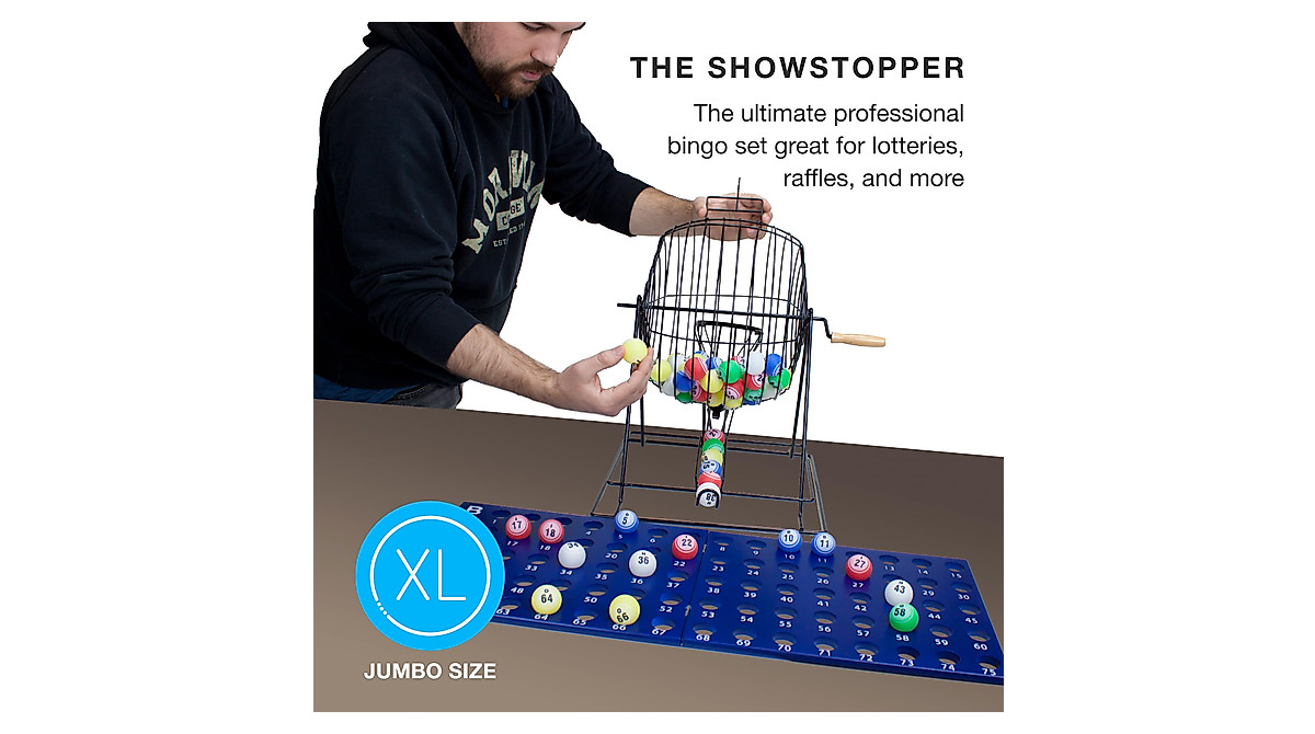 Royal Bingo Showstopper: XL Bingo Game Kit for Large Groups