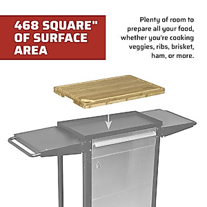 Camp Chef Bamboo Cutting Board - Wood Cutting Board for Kitchen Accessories & Outdoor Cooking - Perfect for Cutting Meat, Veggies, Cheese & More - 18" x 26"