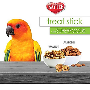 Kaytee Avian Superfood Treat Stick Almond & Walnut 5.5 Ounces