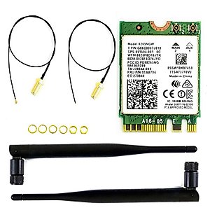 Waveshare AC8265 Wireless NIC Module for Jetson Nano Supports 2.4GHz / 5GHz Dual Band WiFi and Bluetoth 4.2