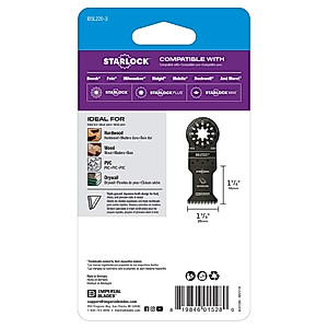 Imperial Blades Starlock 1-3/8" Precision Wood Blade