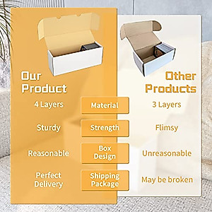 sysdmno Trading Card Storage Box,Sports Card Storage Boxes, 6-Pack Cardboard Card Box for TCG/Magic/Mtg Basketball Cards, Collectible Trading Cards