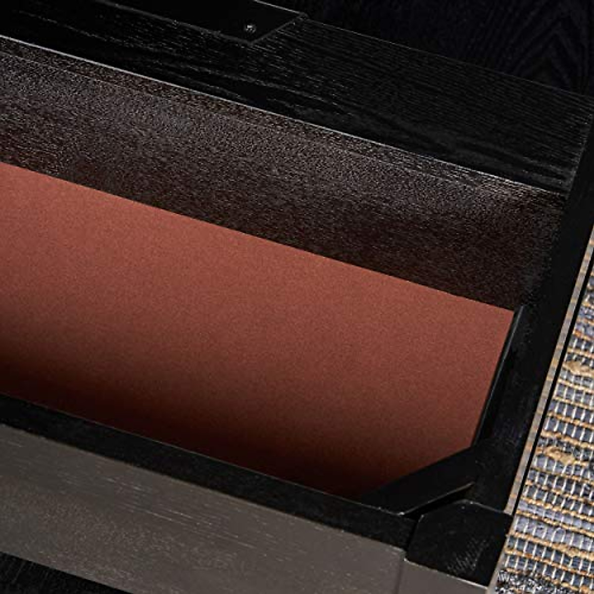 Christopher Knight Home Laurel Luke Farmhouse Faux Wood Lift Top Coffee Table, Black