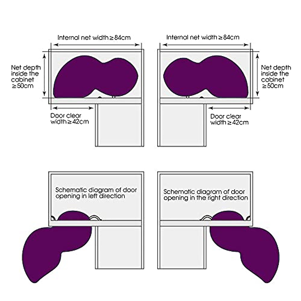 Kitchen Cabinet Blind Corner Pull Out Organizer, Stainless Steel 2 Tiers Swing Tray 270°Rotating Storage Left Right Handed Pull Out Basket for Blind Base Corner Cabinets