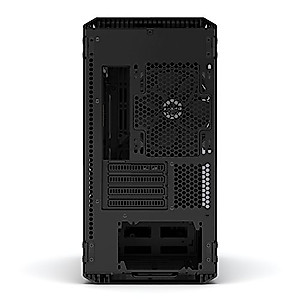 Phanteks (PH-ES314ETG_BK) EVOLV mATX Tempered Glass Edition Aluminum Exterior RGB LED Illumination Micro Tower Case, Satin Black