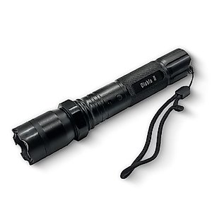 Guard Dog Diablo 2 Stun Gun – Tactical Stun Gun with LED Flashlight – Police Strength Stun Gun with Concealed Technology – Rechargeable Battery - Free Holster and Car Charger