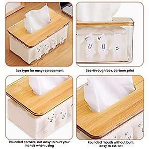 Delgeo Bamboo Dryer Sheet Holder, Simple and Light Style Washer Dryer Sheet Dispenser, Clear Container Storage Box for Laundry Room Decor, Removable - Eco-Friendly Material - Large Capacity.